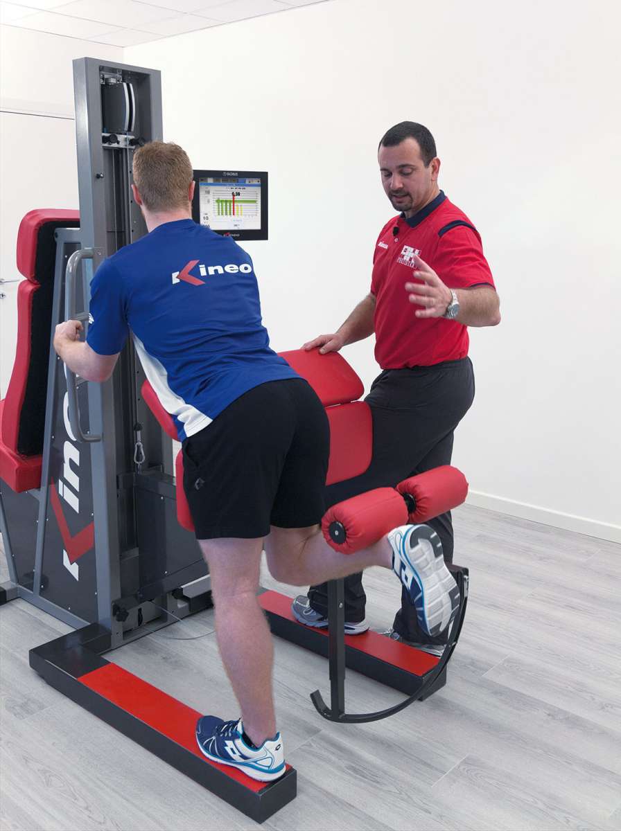 Kineo Leg Curl Zusatzmodul - Reha Beintrainings Maschine